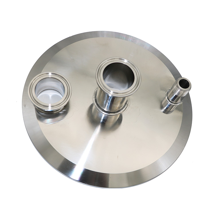 8inch Extractor Lid with Triclamp Ports And Thread Ports from China ...