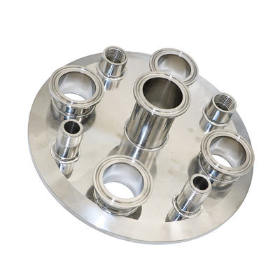8inch Extractor Lid with Triclamp Ports And Thread Ports from China ...
