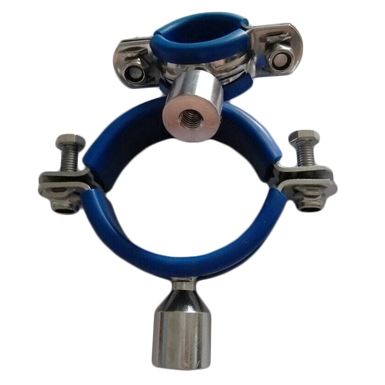Hygienic Stainless Steel N.B.Pipe Clips with Socket M10 Bossed from ...