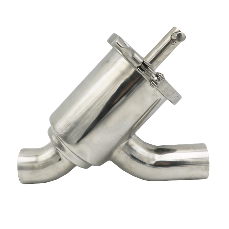 Sanitary Stainless Steel Y Type Filter Strainer with Ferrule End Cap ...