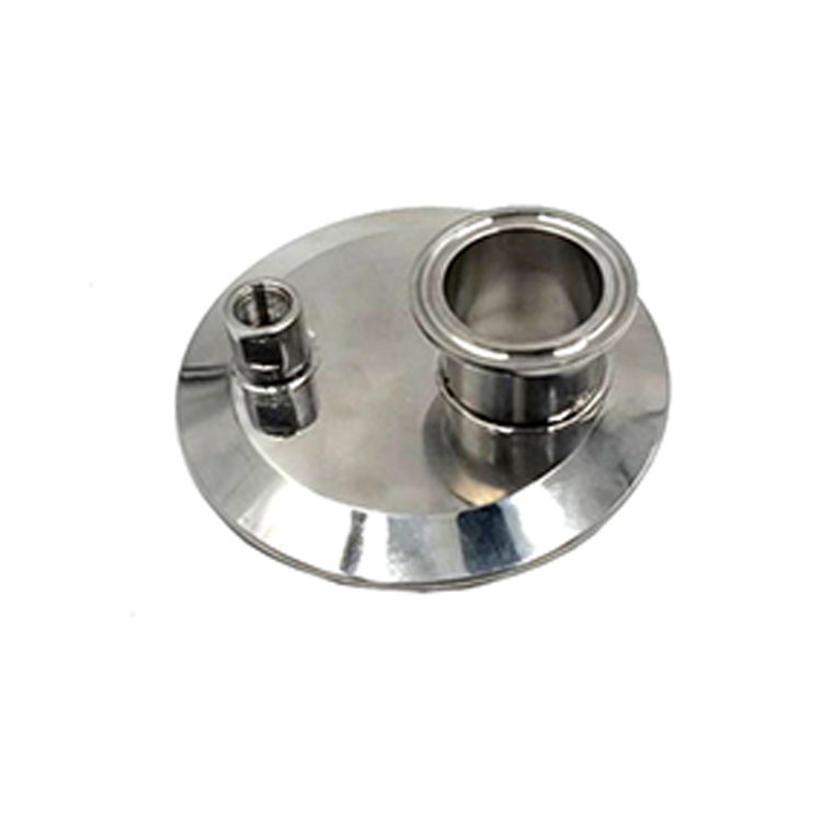 Sanitary Tri Clamp End Cap with NPT Port for closed loop extractors ...