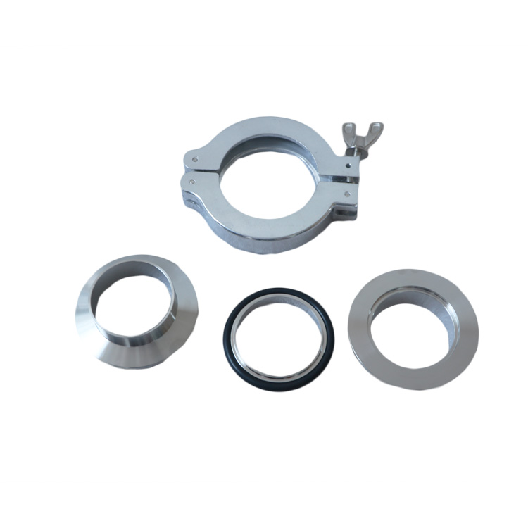 KF50 Vacuum Weld Stub Ferrule Set with Clamp And Centering O Ring from ...