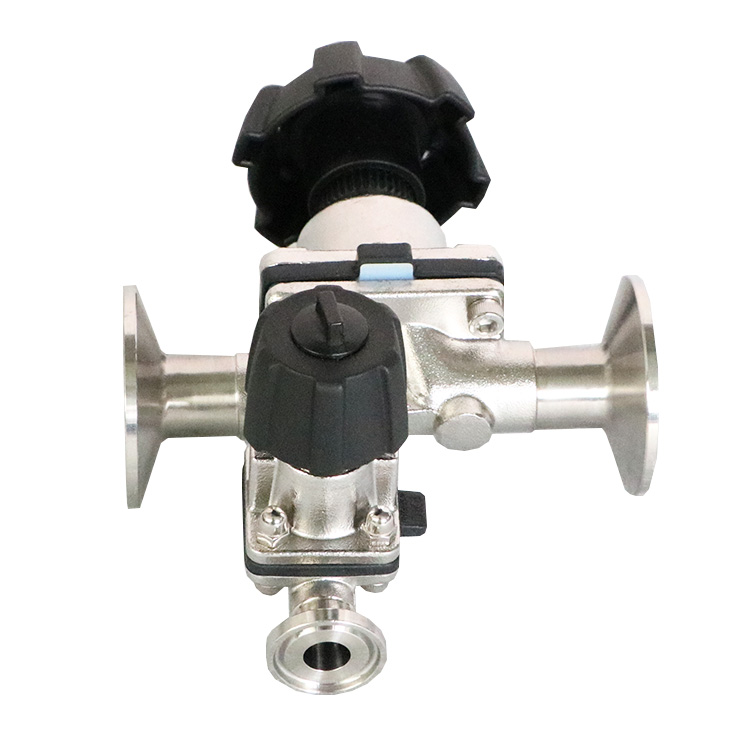 Manual Sanitary Diaphragm Valve Sampling from China manufacturer ...