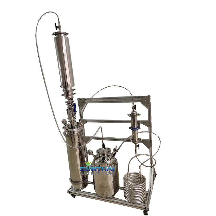 Sanitary 2LB Closed Loop Butane Extractor With Dewaxing Column And ...