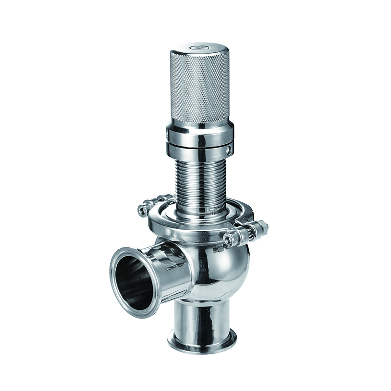 Sanitary Pressure Relief Overflow valve with Tri-clamp End from China ...